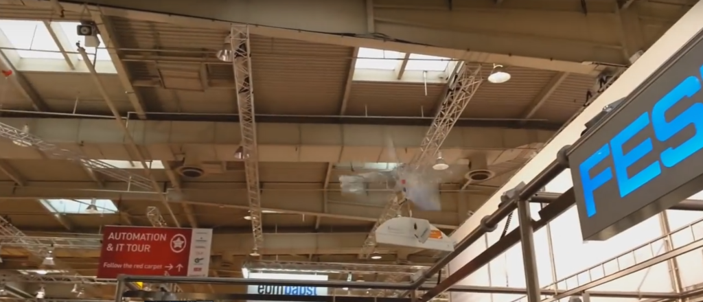DelFly and BionicOpter at Hannover Messe 2013 - MAVLab