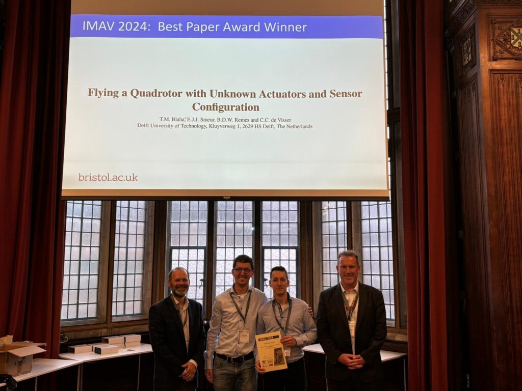 MAVLab & BioMorphic Lab, winners at IMAV2024 competitions! - MAVLab