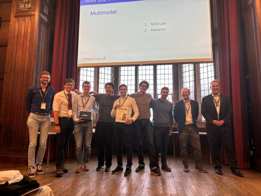 MAVLab & BioMorphic Lab, winners at IMAV2024 competitions! - MAVLab